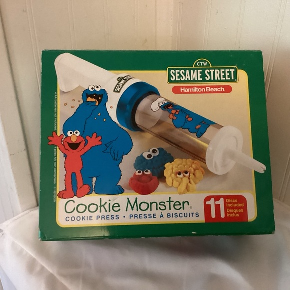 Hamilton Beach | Other | Sesame Street Cookie Monster Press By Hamilton ...